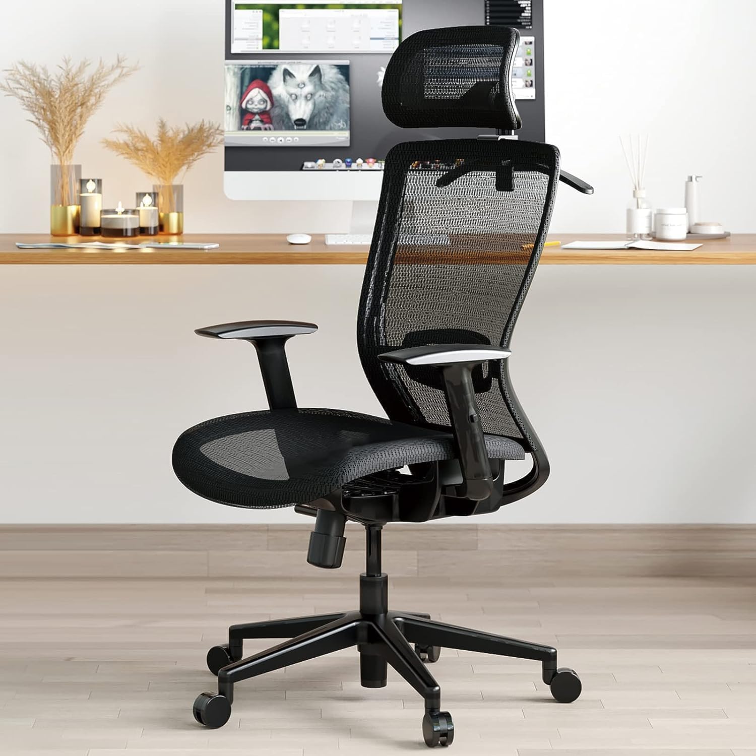 FLEXISPOT Ergonomic Office Chair Desk Chair Computer Chair Height ...
