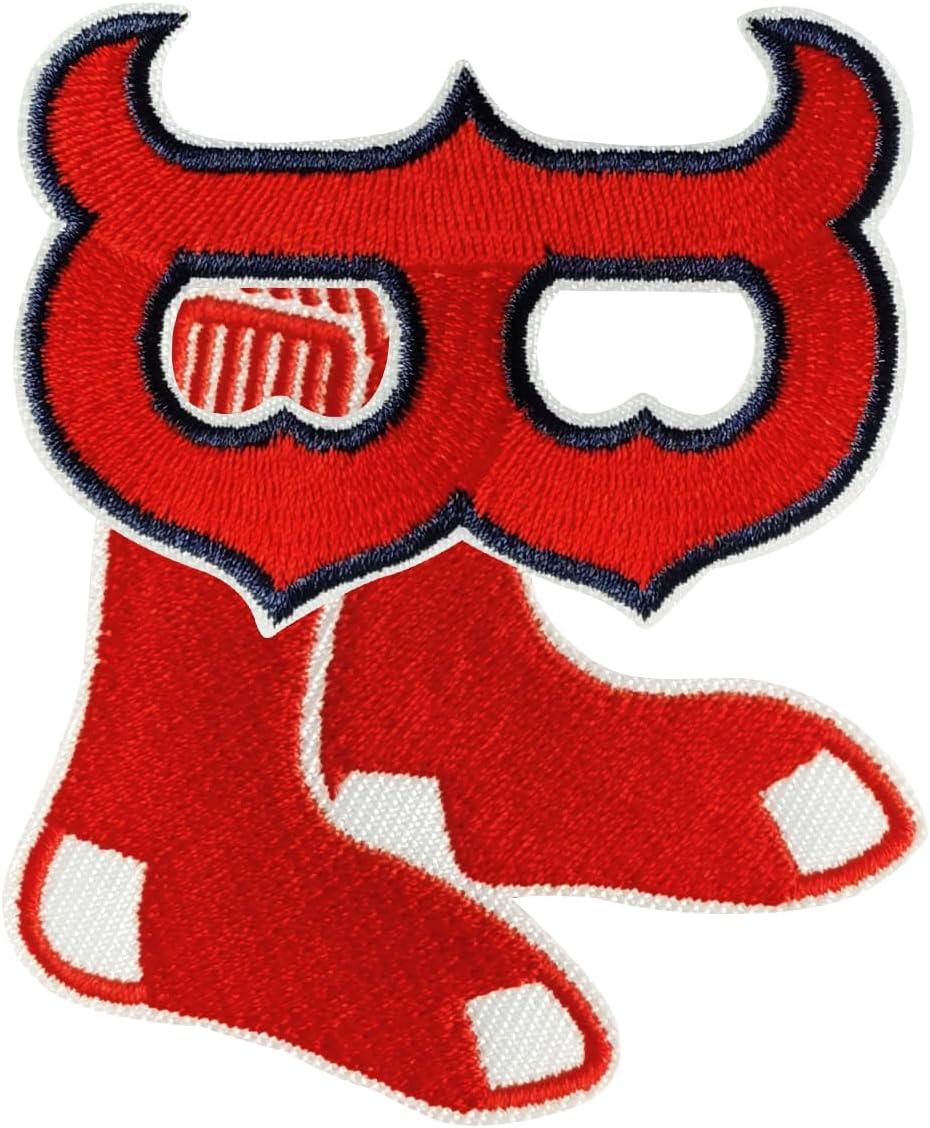 Amazon.com: JEFUZH Baseball Patches, Boston Iron on Patches ...