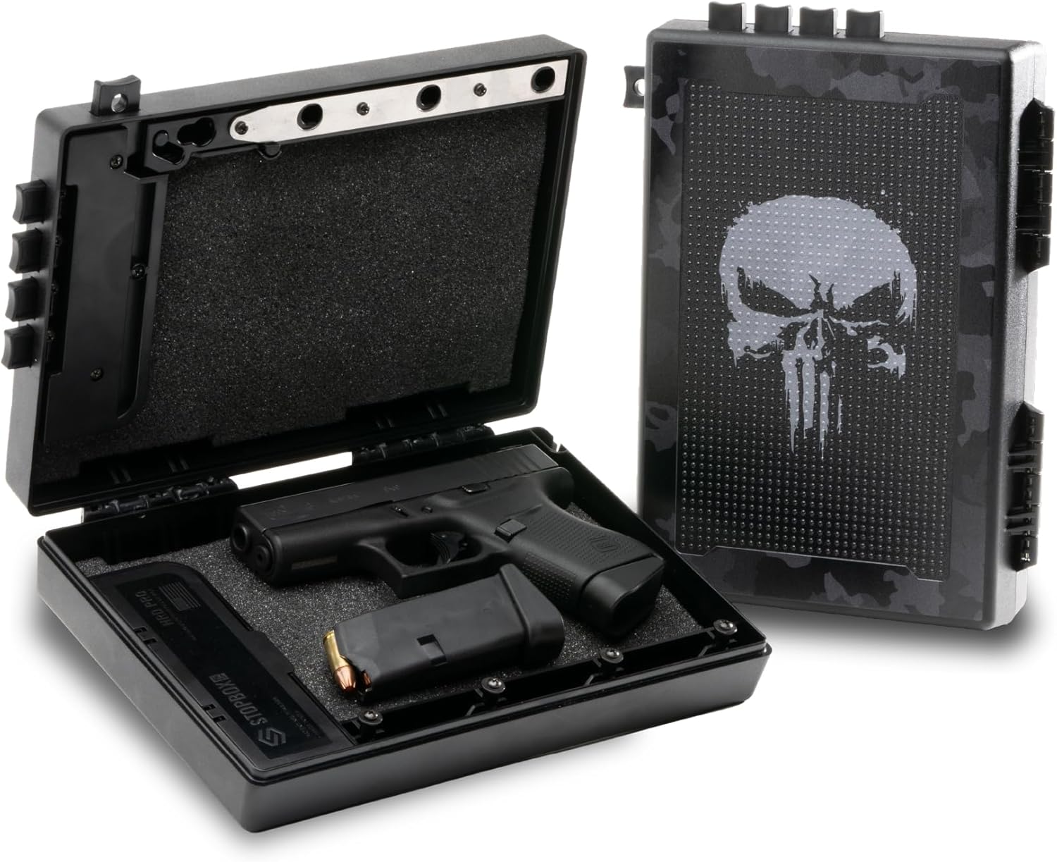 Amazon.com: STOPBOX Gun Safe Alternative - Tactical Handgun Storage ...