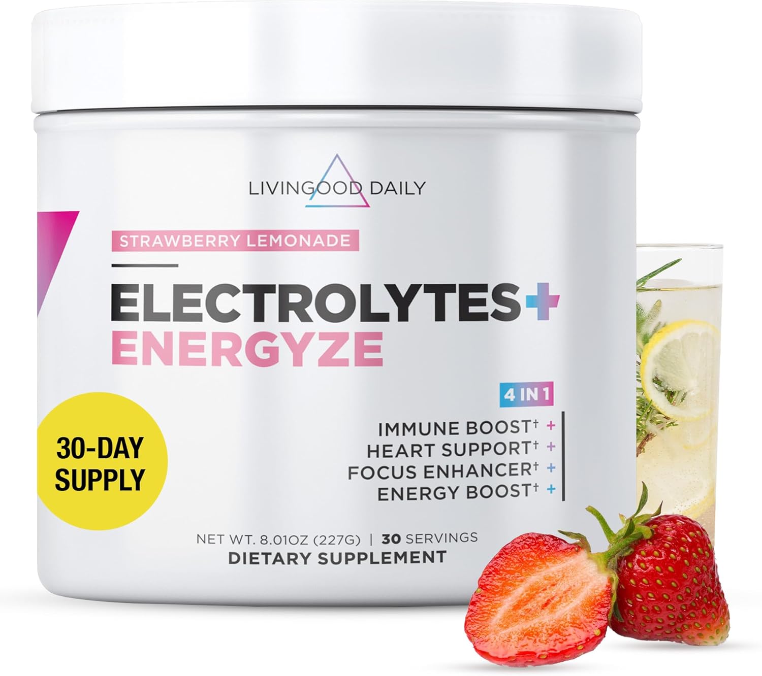 Amazon.com: Livingood Daily Electrolytes Powder, Electrolytes Hydration ...