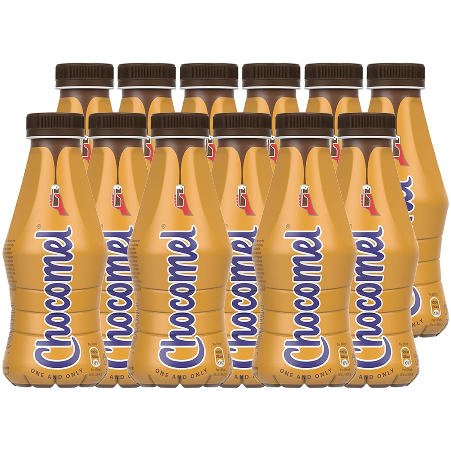 Amazon.com: Chocomel Original - Bottle - 12x 300ml : Grocery & Gourmet Food