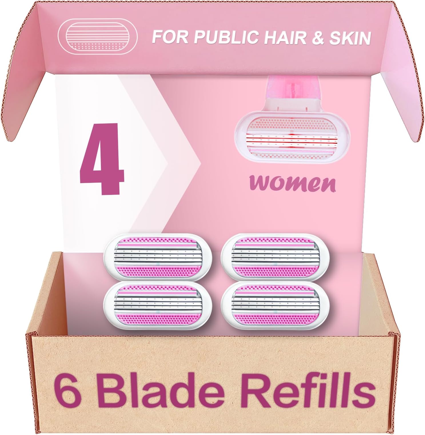 Amazon.com: Gillette Venus Womens Razor Blade Refills, Venus Extra ...