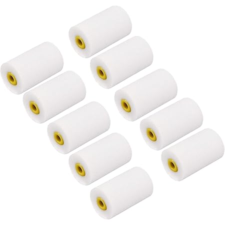 TICSER 2 Inch Mini Foam Paint Roller Refills Foam, Foam Paint Roller ...
