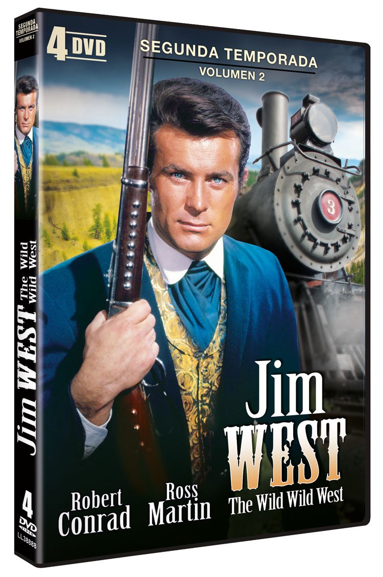 Jim West The Wild Wild West 1965 Temporada 2 Parte 2 Dvd Amazon 3891