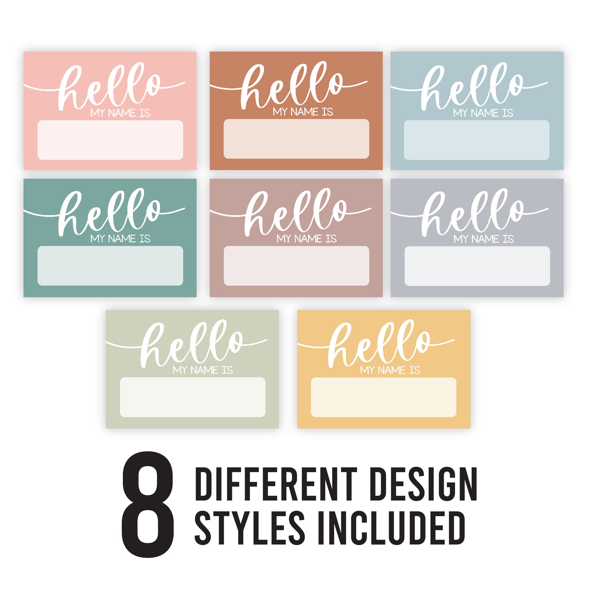 School Name Tags Stickers