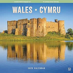 Wales Wall Calendar 2025 (PFP) : Amazon.co.uk: Stationery & Office Supplies