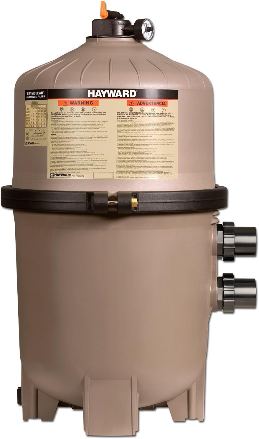 Amazon.com : Hayward C5030 SwimClear Cartridge Pool Filter, 525 Square ...