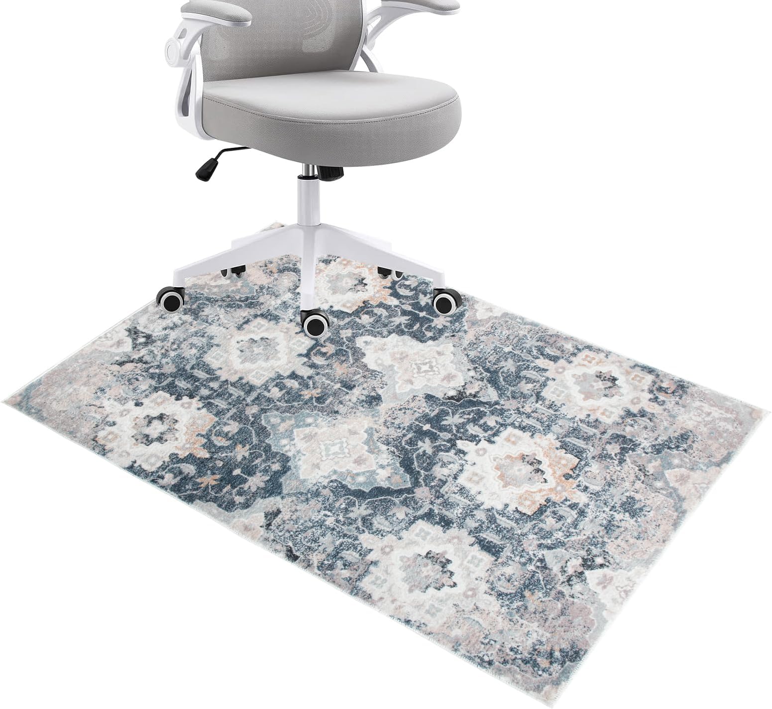 Capslpad Office Chair Mats for Hardwood Floor 90x120cm Non-Slip Modern ...