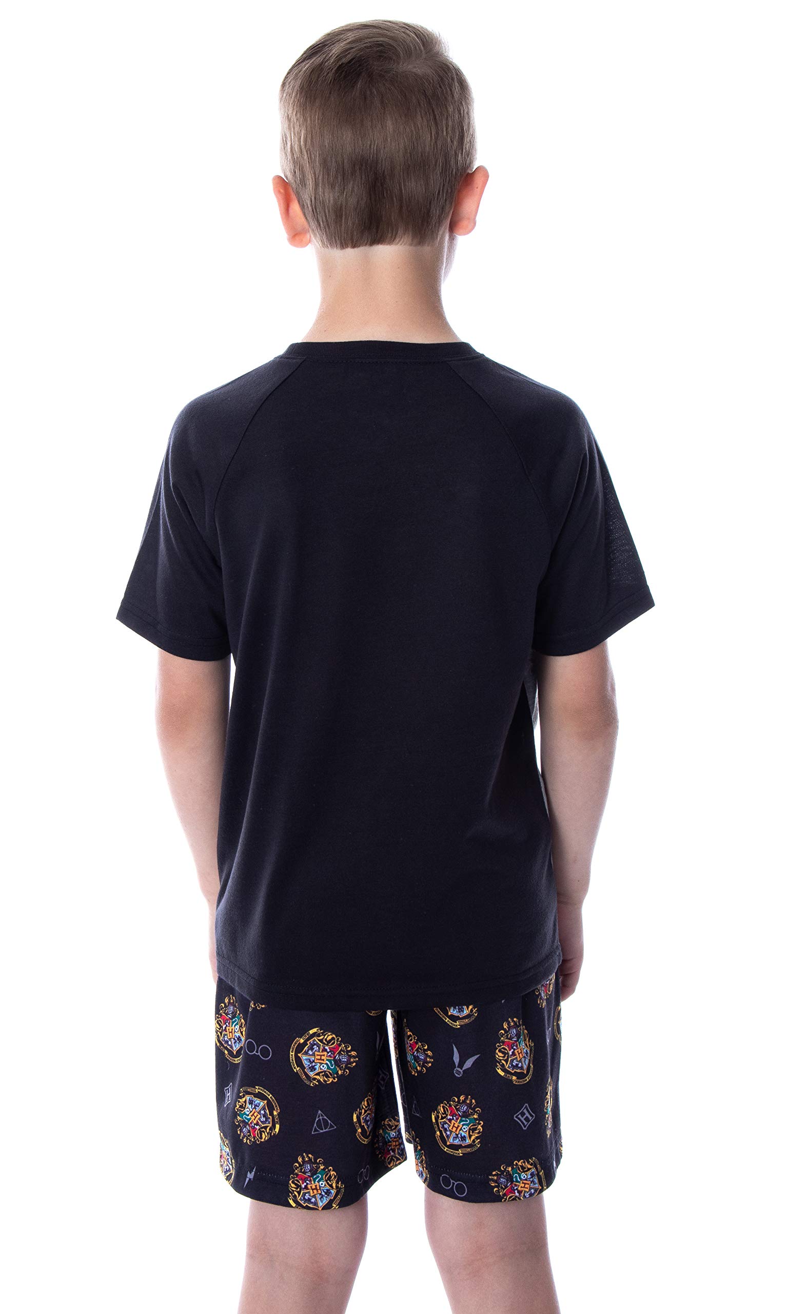 Snapklik.com : Harry Potter Pajamas Boys Hogwarts Castle Crest Logo ...
