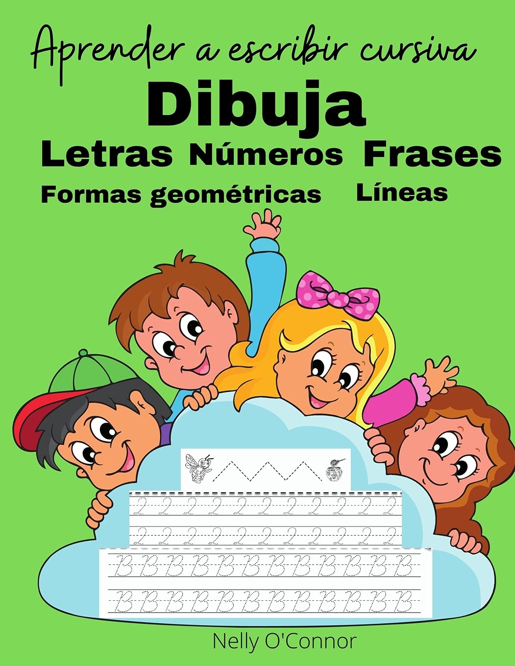 Aprender A Escribir Cursive Dibuja Letras Numeros Frases Lineas Formas ...