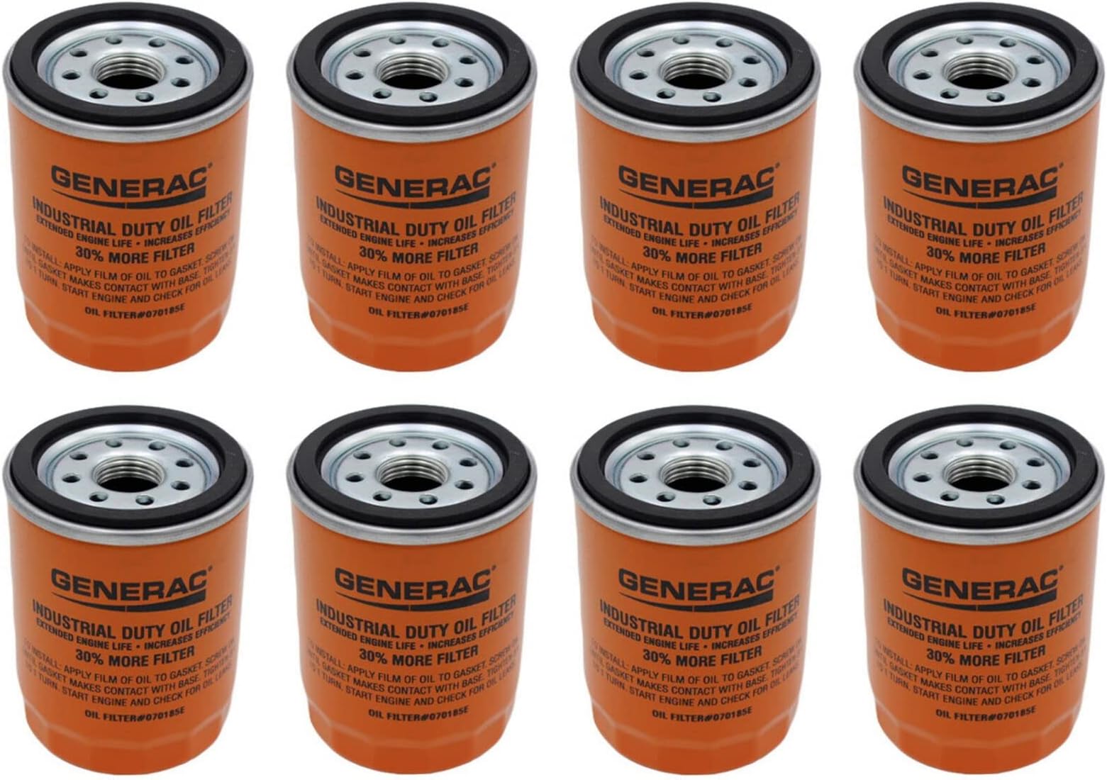 Amazon.com: Replacement for Generac 8 Pack Genuine OEM Oil Filters for ...
