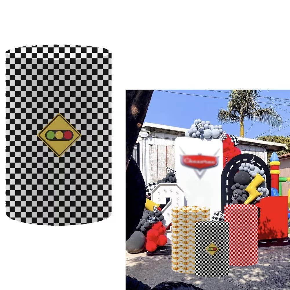 Amazon.com: ittsmnt Cylinder Plinth Covers with Elastic Band Boys ...