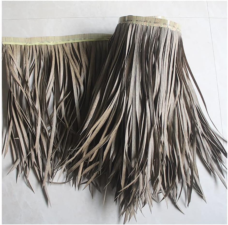 Tiki Hut Grass Skirting Roll for Thatch Roofing - Mexican Straw Decor ...
