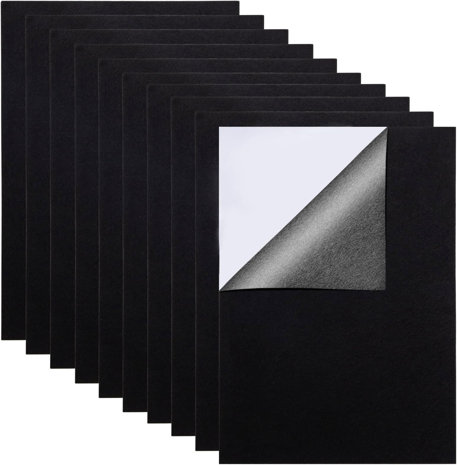 Back Adhesive Felt Sheets, Velvet Fabric Sticky, 1mm Thickness Felt ...