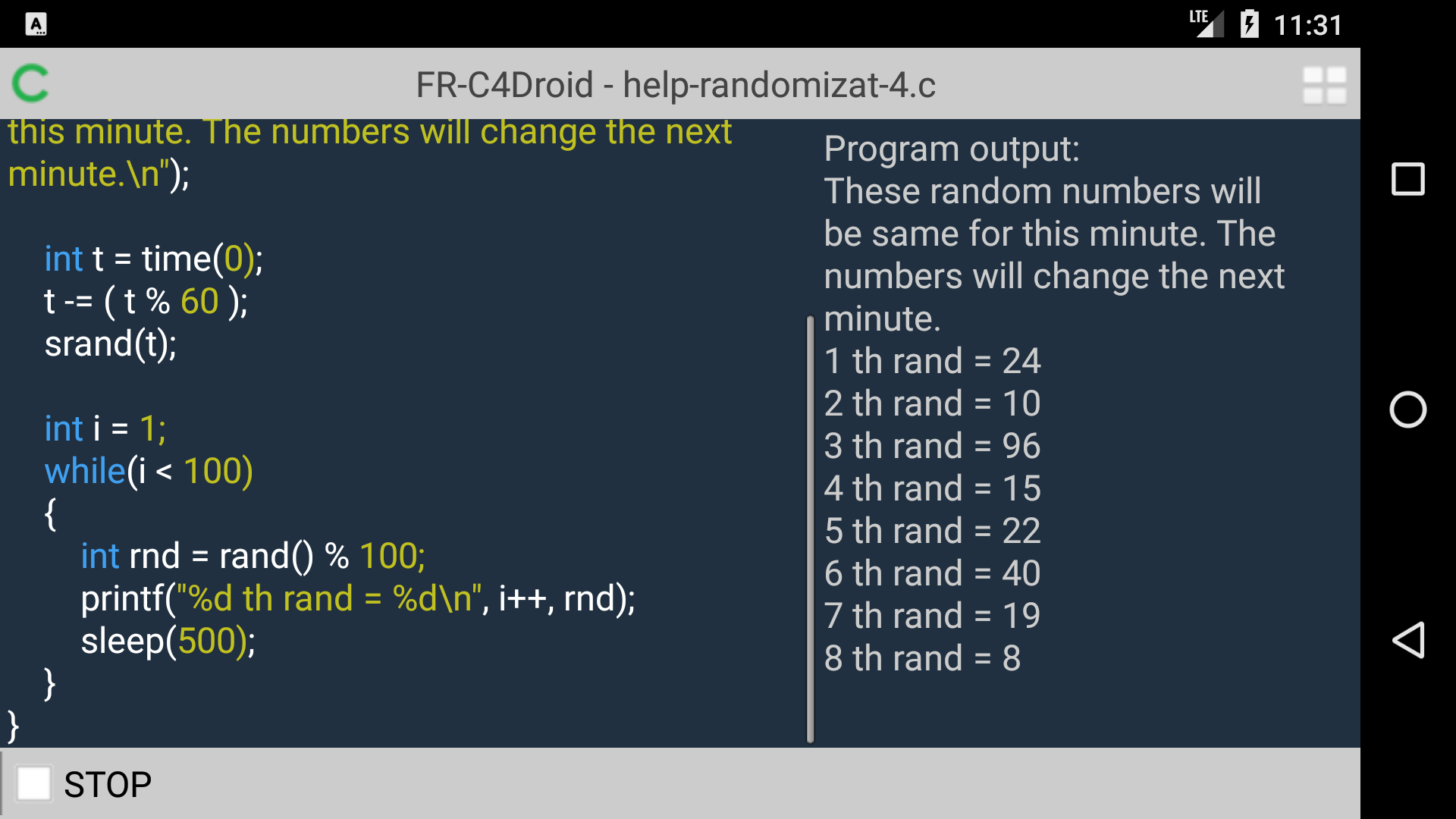 C4Droid - A simple C compiler and simulator. - App on Amazon Appstore