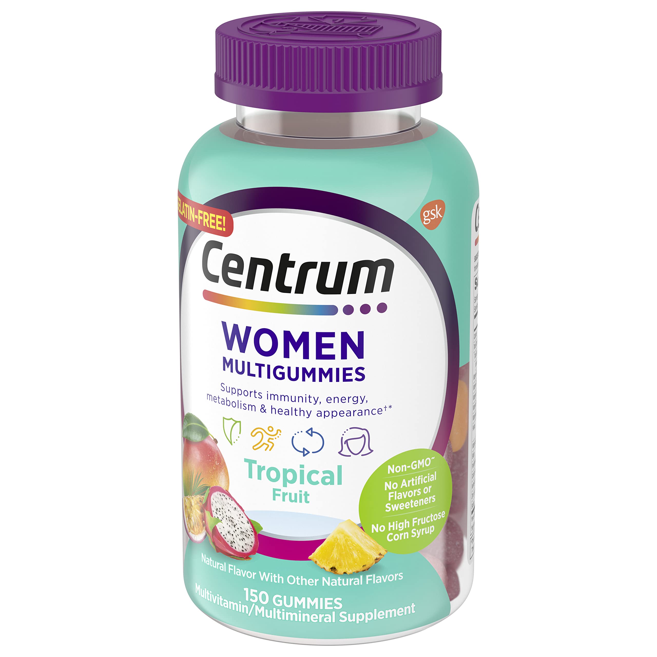 Centrum Women's Multivitamin Gummies, Tropical Fruit F...B09SPN7JQH ...