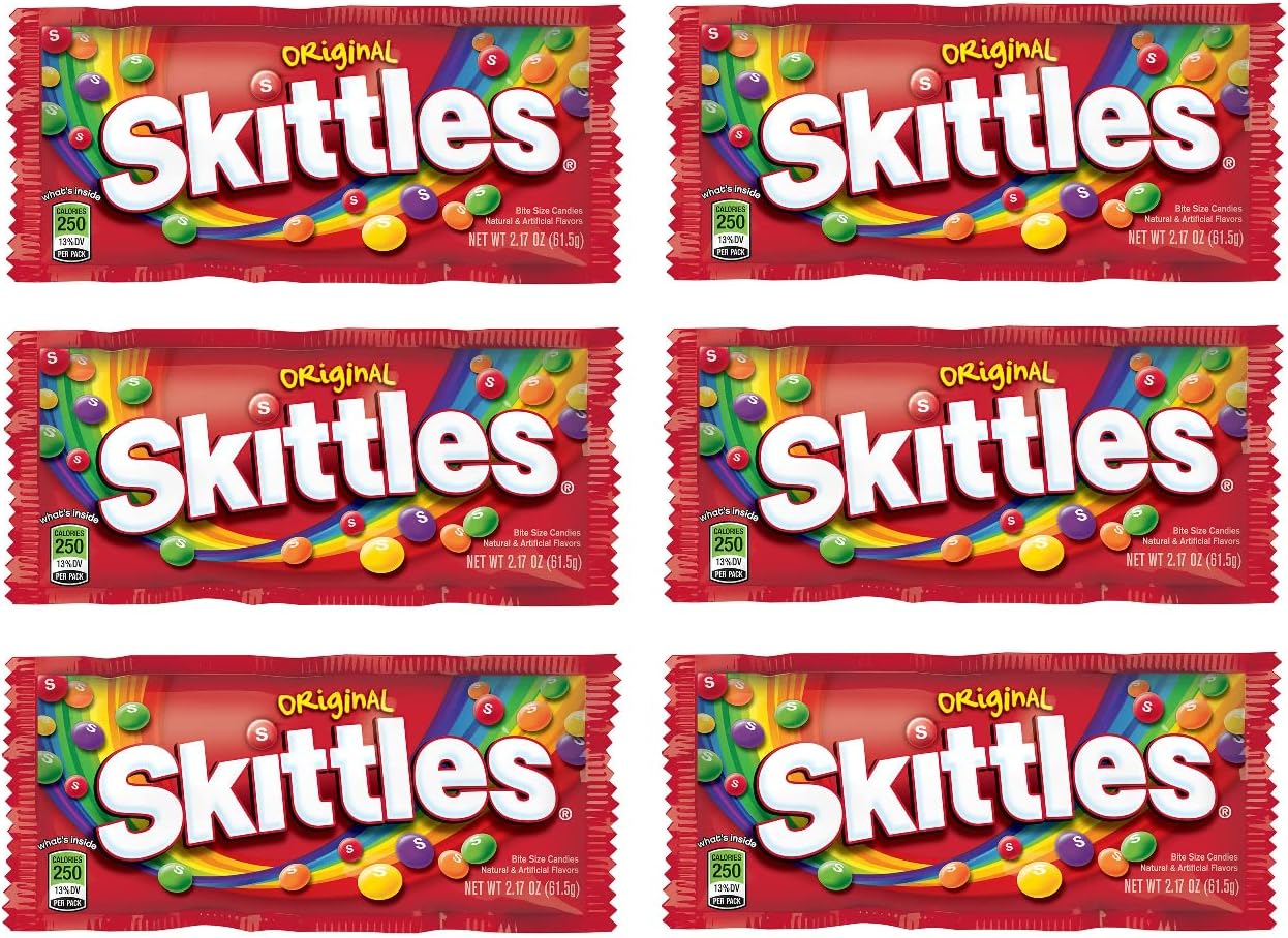 Amazon.com: Skittles Jelly Beans, Fruity Chewy Easter Candy, Original ...
