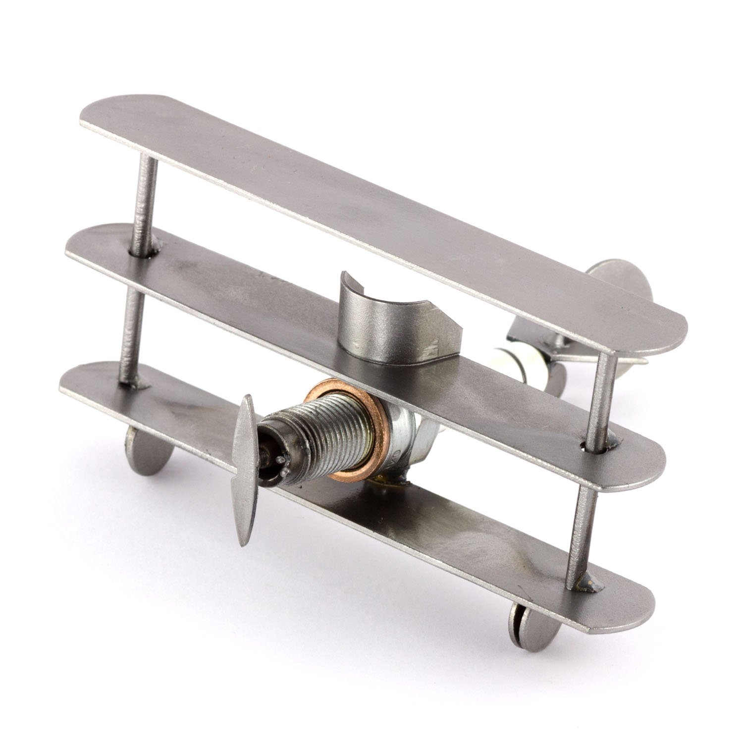 Avion Rc Figurine En Métal "Avion Mini Biplan" - Idées Cadeaux Fait ...