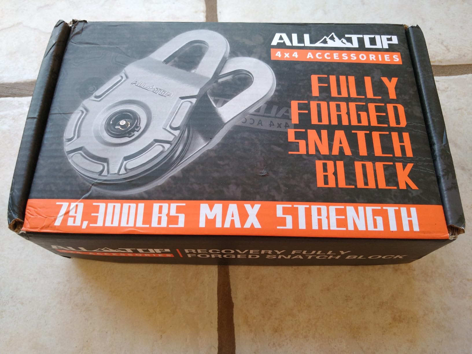 $8/mo - Finance ALL-TOP Forged Snatch Block (18 Ton Work Load) Extreme ...