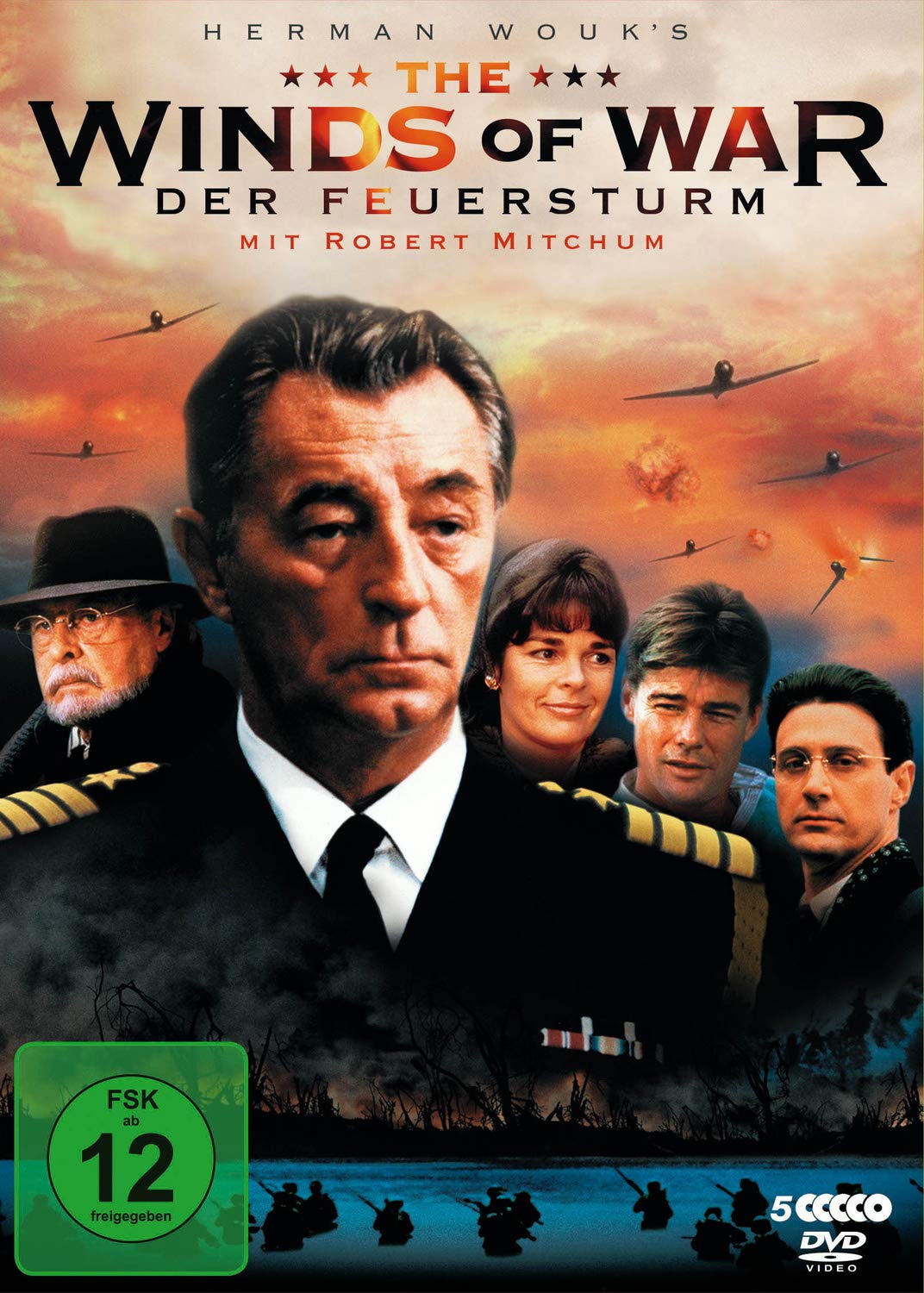 The Wind of Wars - Der Feuersturm [5 DVDs]: Amazon.de: Mitchum, Robert, Bergen, Polly, Vincent ...