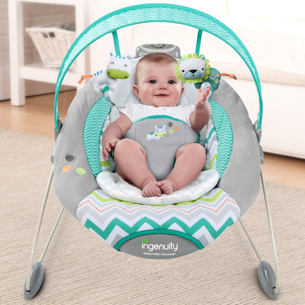 Ingenuity SmartBounce Automatic Ridgedale Bouncer : Amazon.in: Baby ...