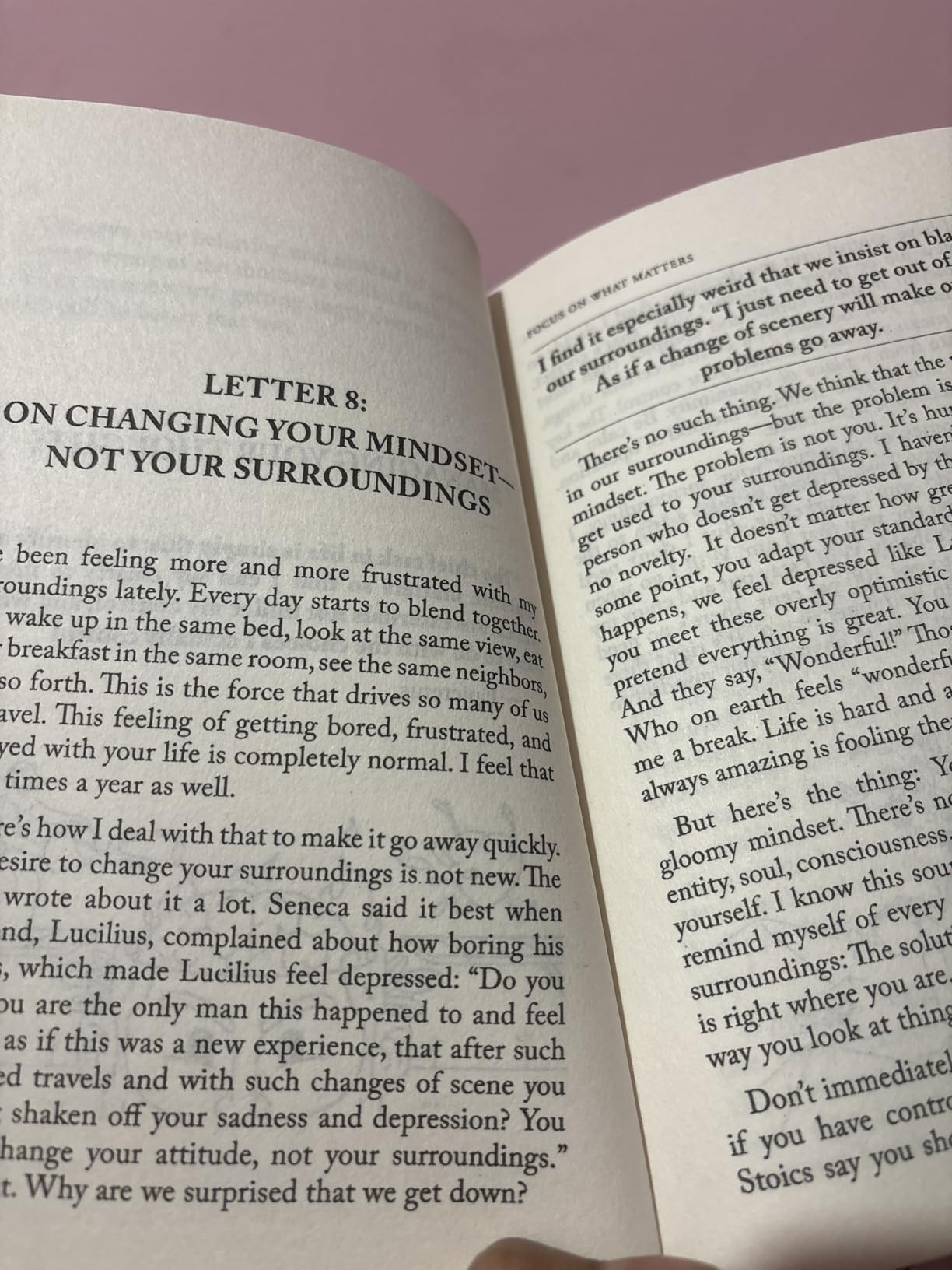 Focus on What Matters: A Collection of Stoic Letters on Living Well ...