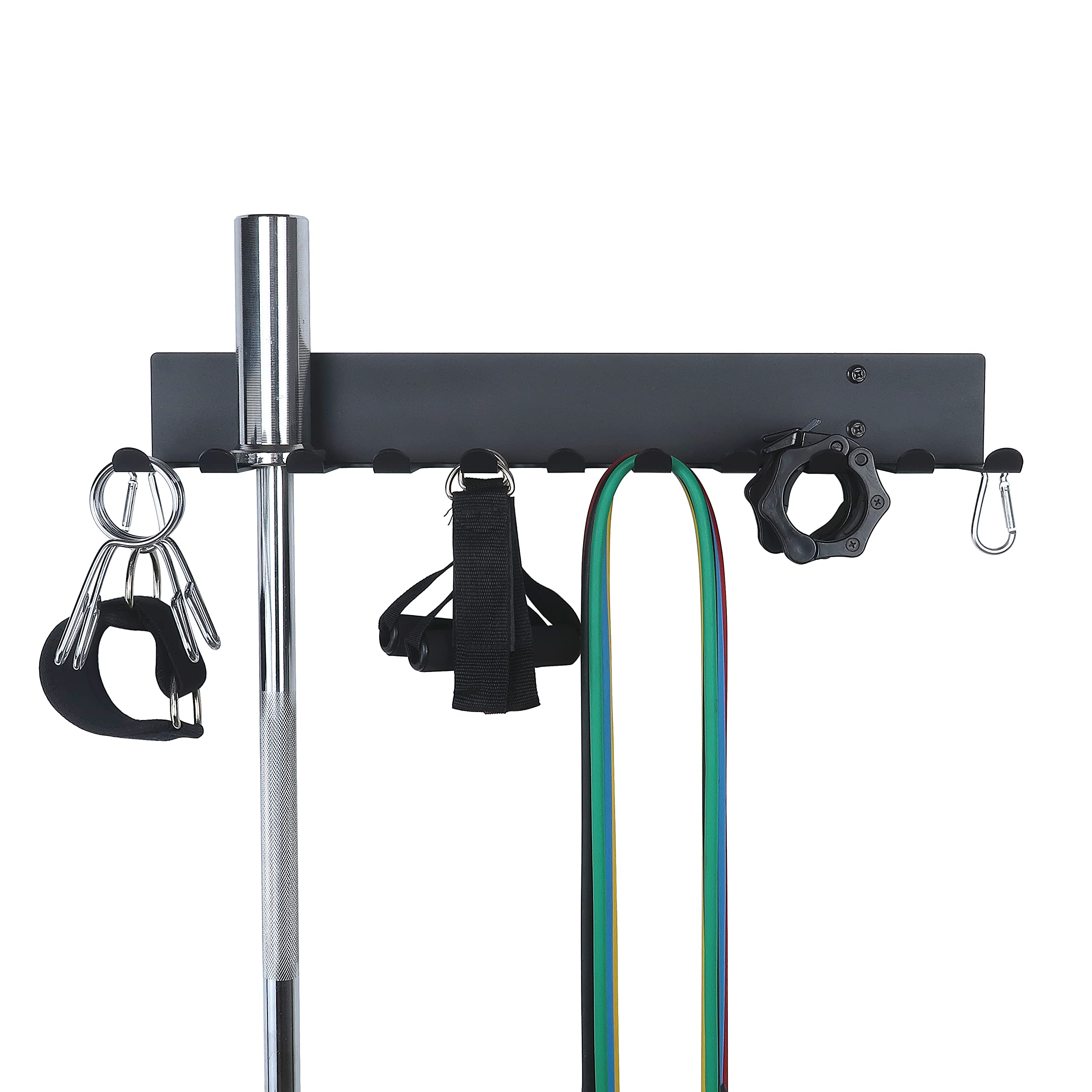 Snapklik.com : Topsair Gym Storage Rack Resistance Band Rack Wall Mount ...
