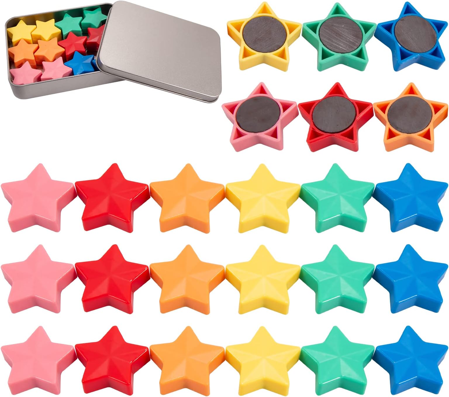 SIGEL MU197 Magnets for WhiteBoards / magnetic Boards / fridge, Ø 2.5 ...