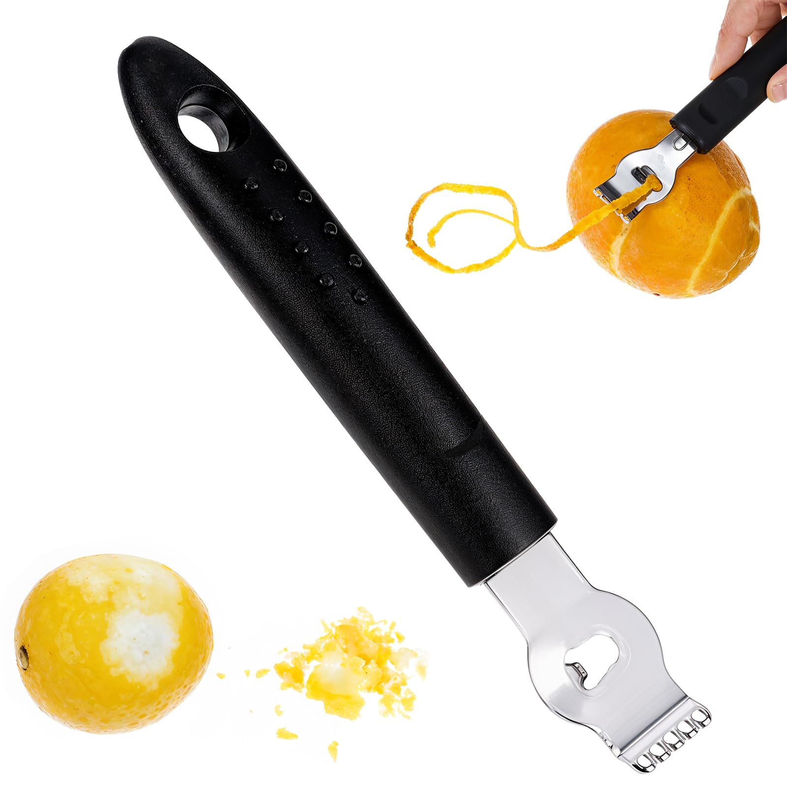 Amazon.com: Ouligay Lemon Zester Tool,Channel Knife,Lemon Peeler,Lemon ...