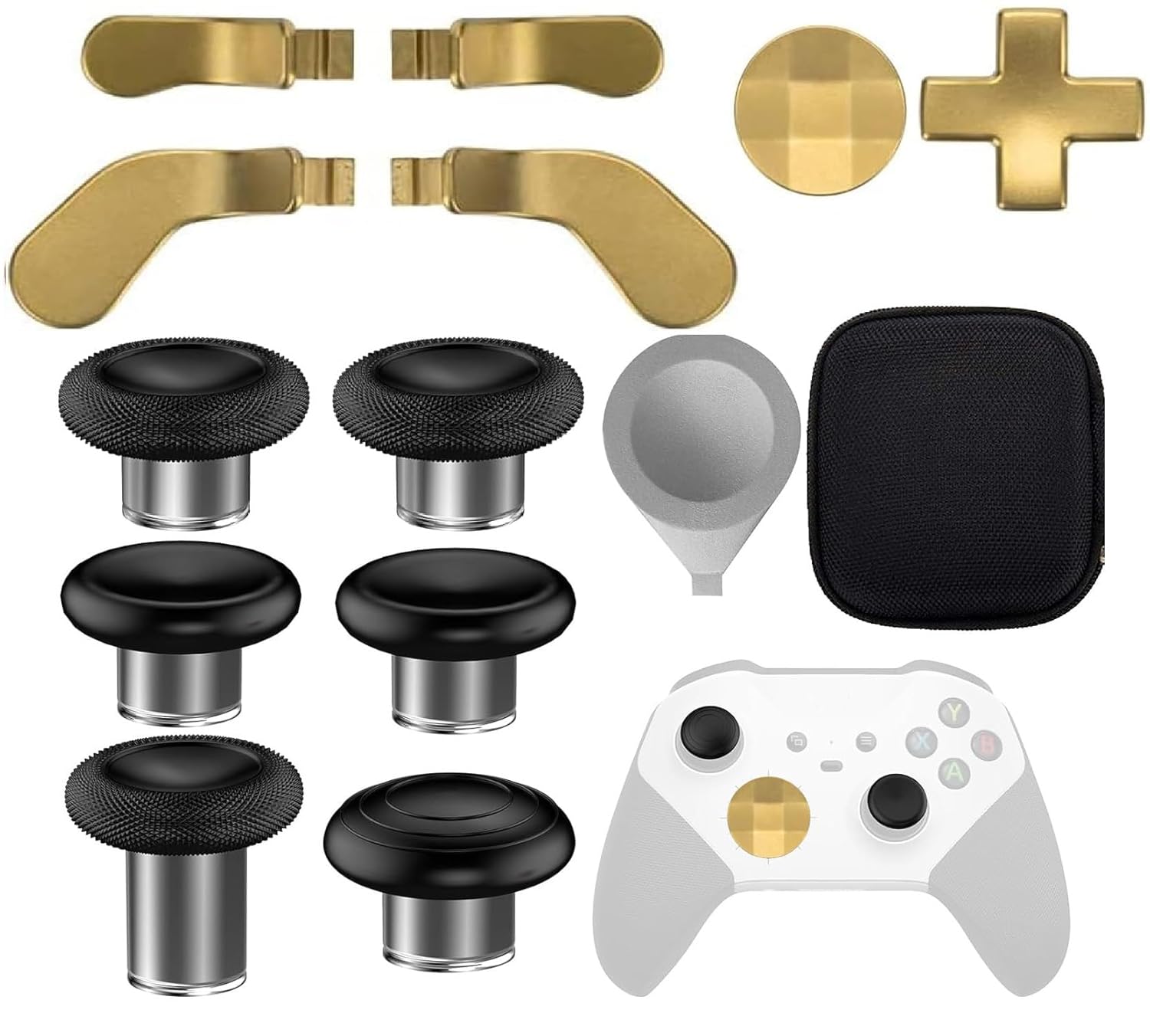 Amazon.com: 17 in 1 Accessories Kit for Xbox Elite Series 2 Controller ...