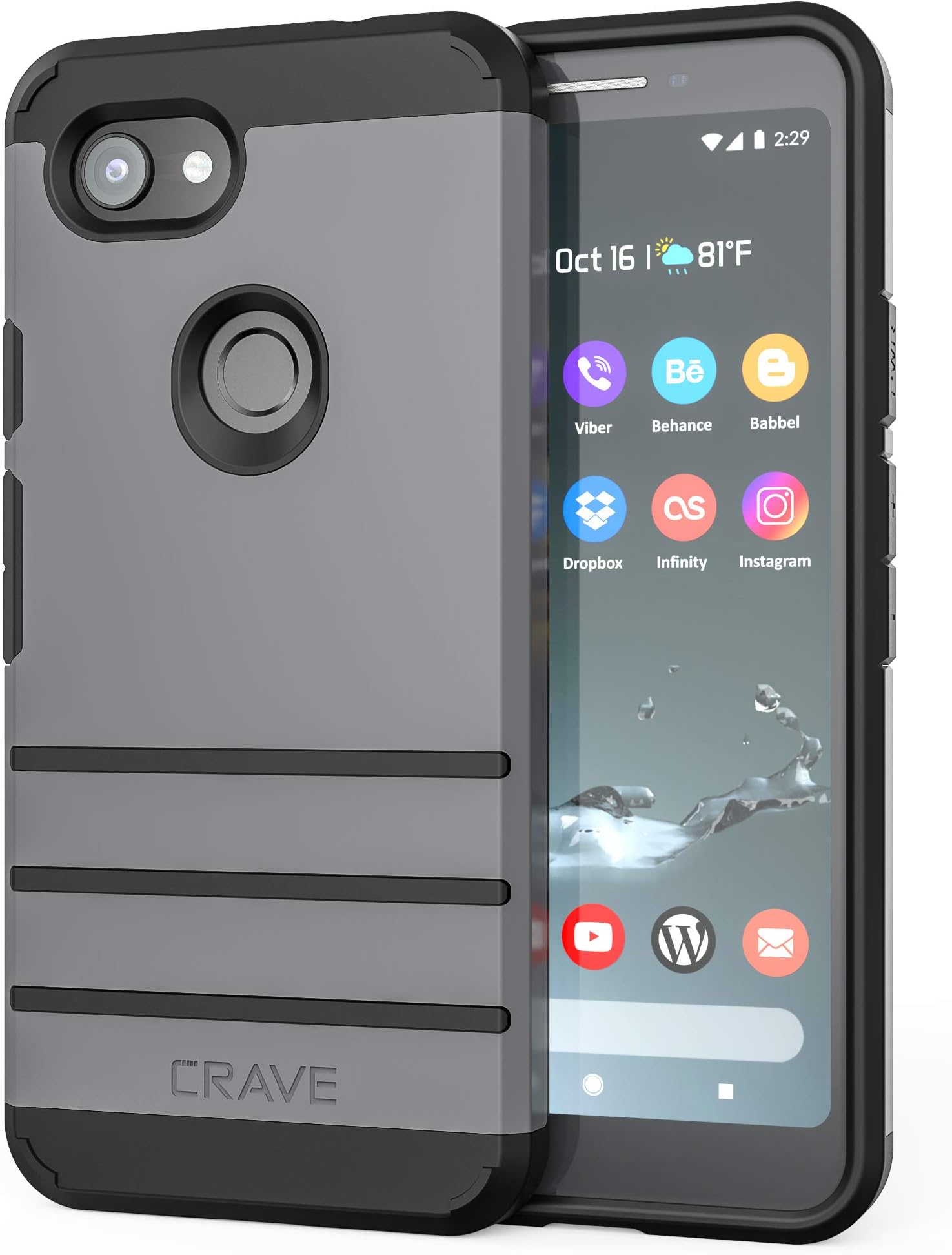 Amazon.com: OtterBox SYMMETRY SERIES Case for Google Pixel 3a - Retail ...