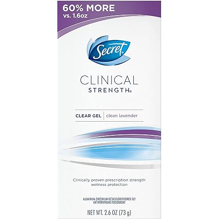 Secret Clinical Strength Antiperspirant and Deodorant Women, Lavender ...