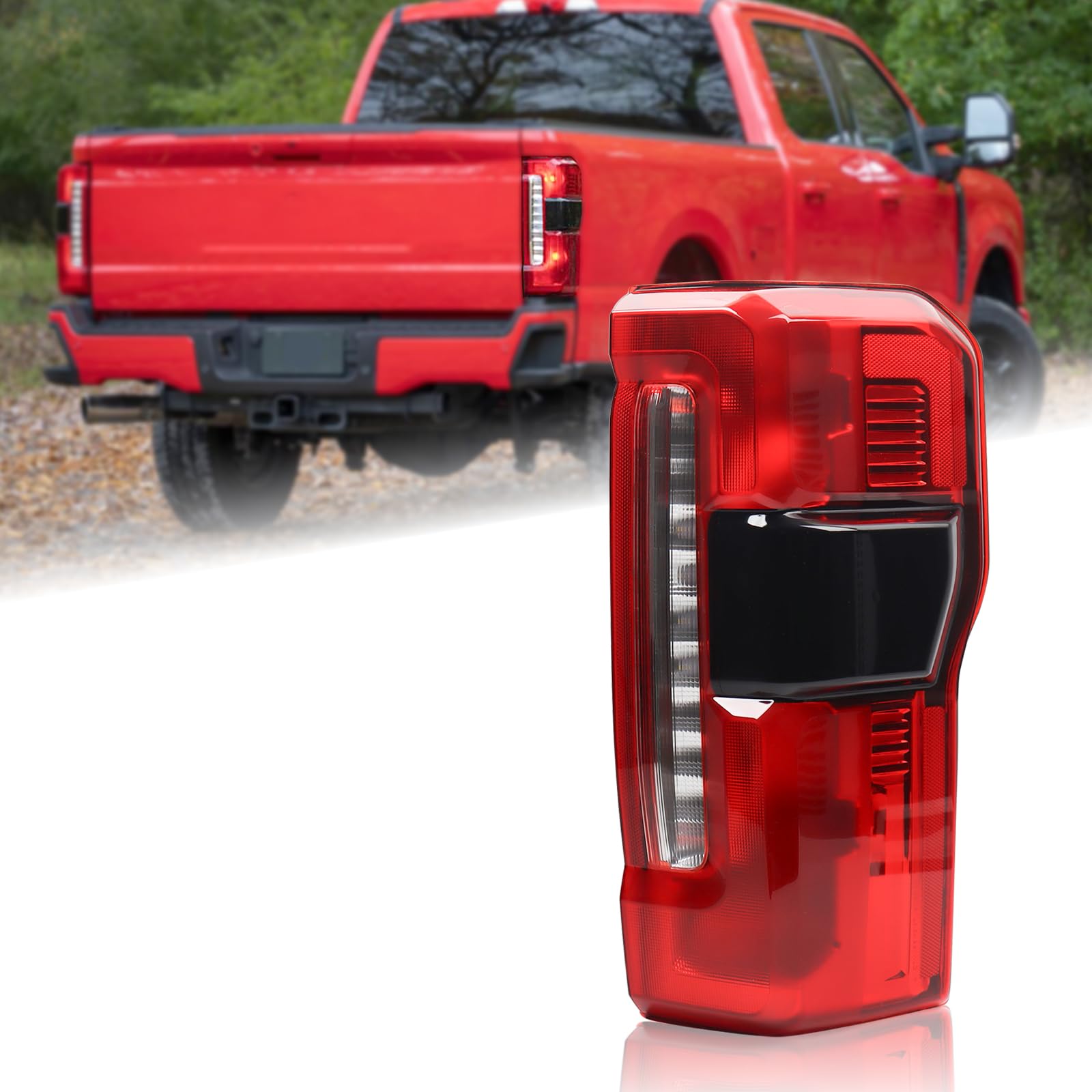 Amazon.com: Duolctrams Halogen Type Tail Light Rear Lamp w/Blind Spot ...