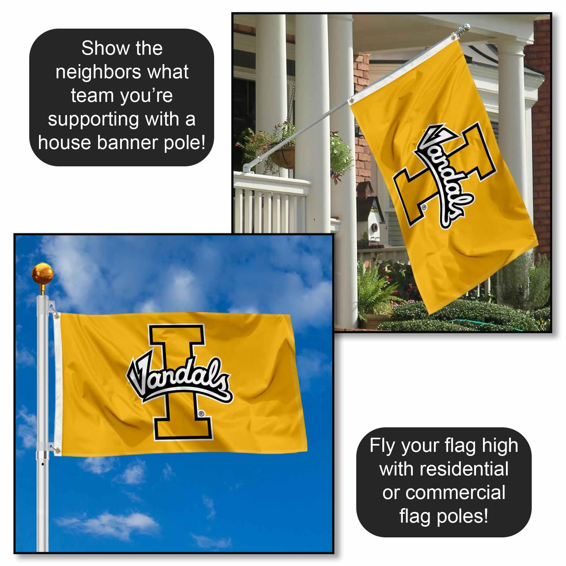 Maryland Eastern Shore Banner Maryland Eastern Shore Hawks Pennant ...
