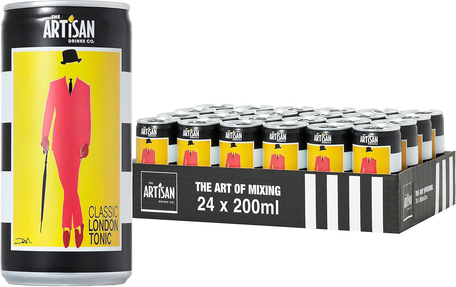 Classic London Tonic Water by The Artisan Drinks Company - 200mlx24 ...