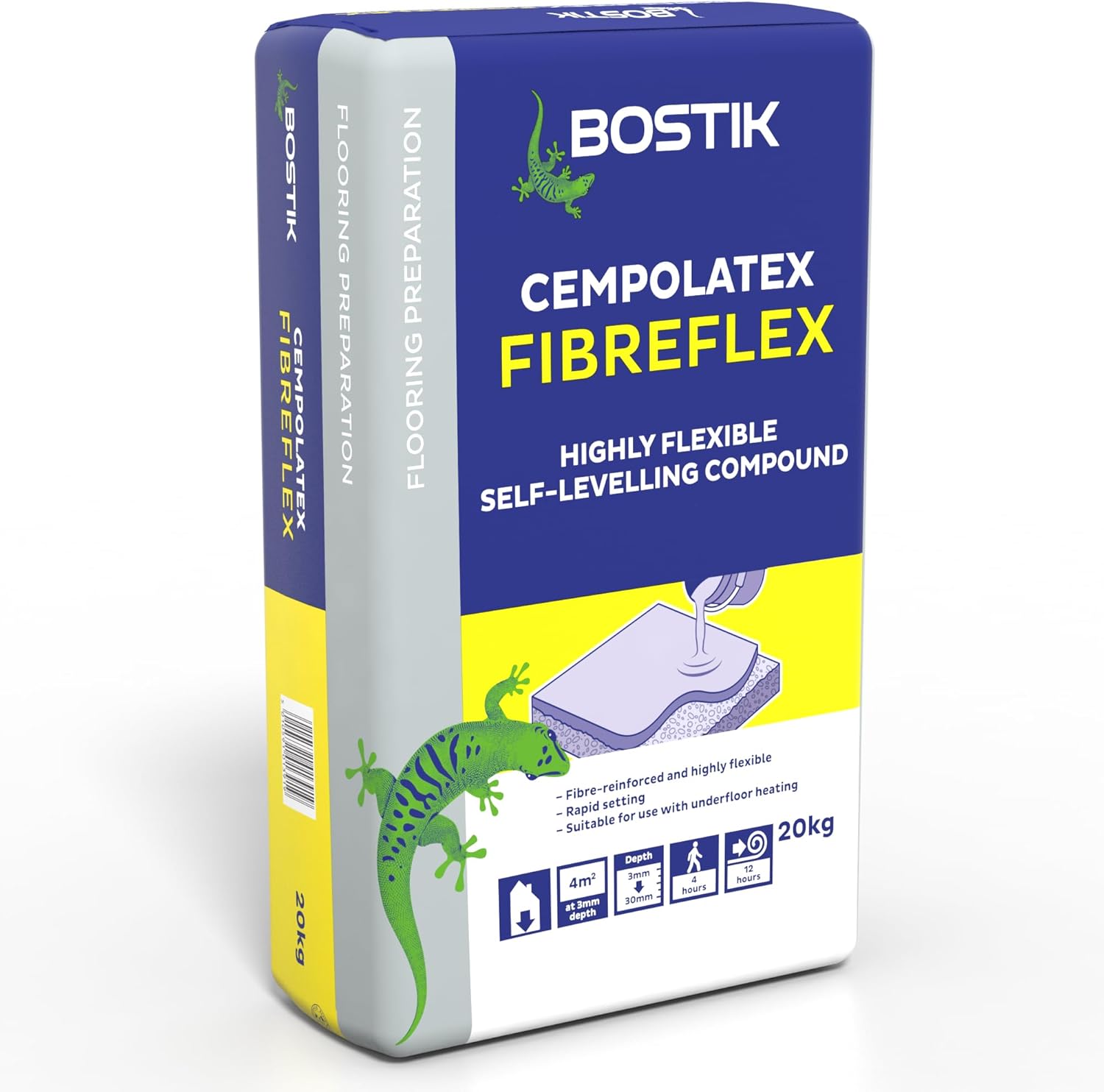 Bostik 30622897 Grey Cempolatex Fibreflex, Fibre Reinforced Highly ...