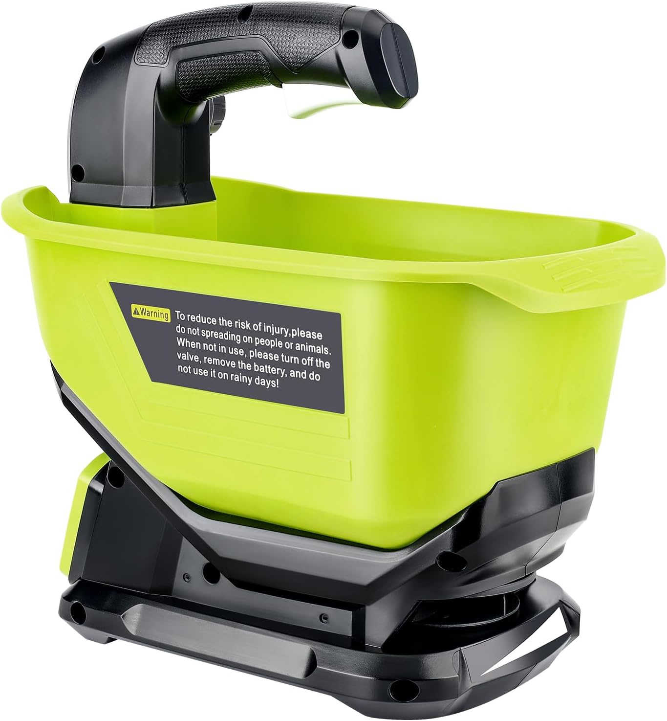 Amazon.com : Gerttilyon Salt Spreader for Ryobi 18V Battery, Handheld ...