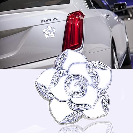 Amazon.com: Frienda 8 Pieces Crystal Car Stickers Bling Rhinestone Star ...