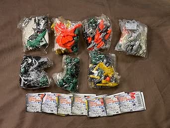 Amazon.co.jp: ZOIDS Capsule Zoids Blocks PART1 Bio Edition Set of 7 ...