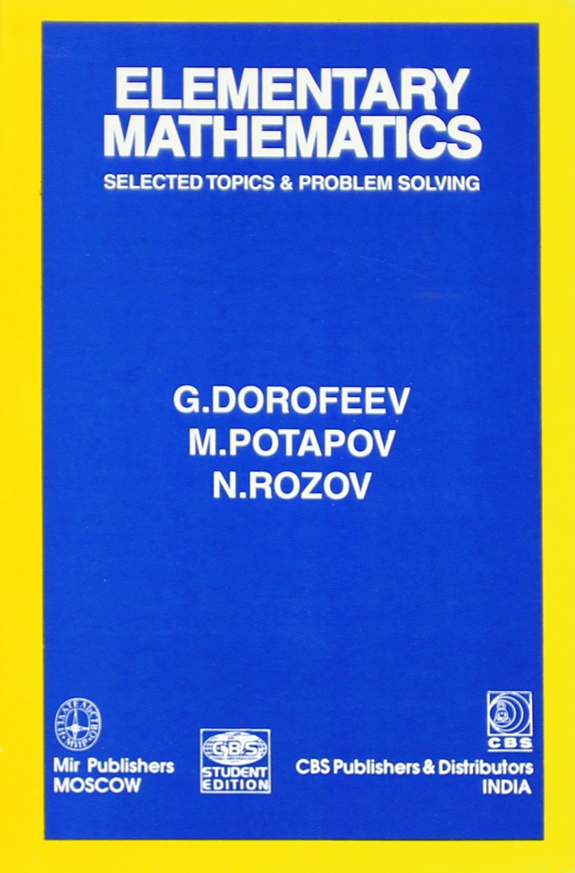 Elementary Mathematics Selected Topics And Problem Solving (Pb 2000): G ...