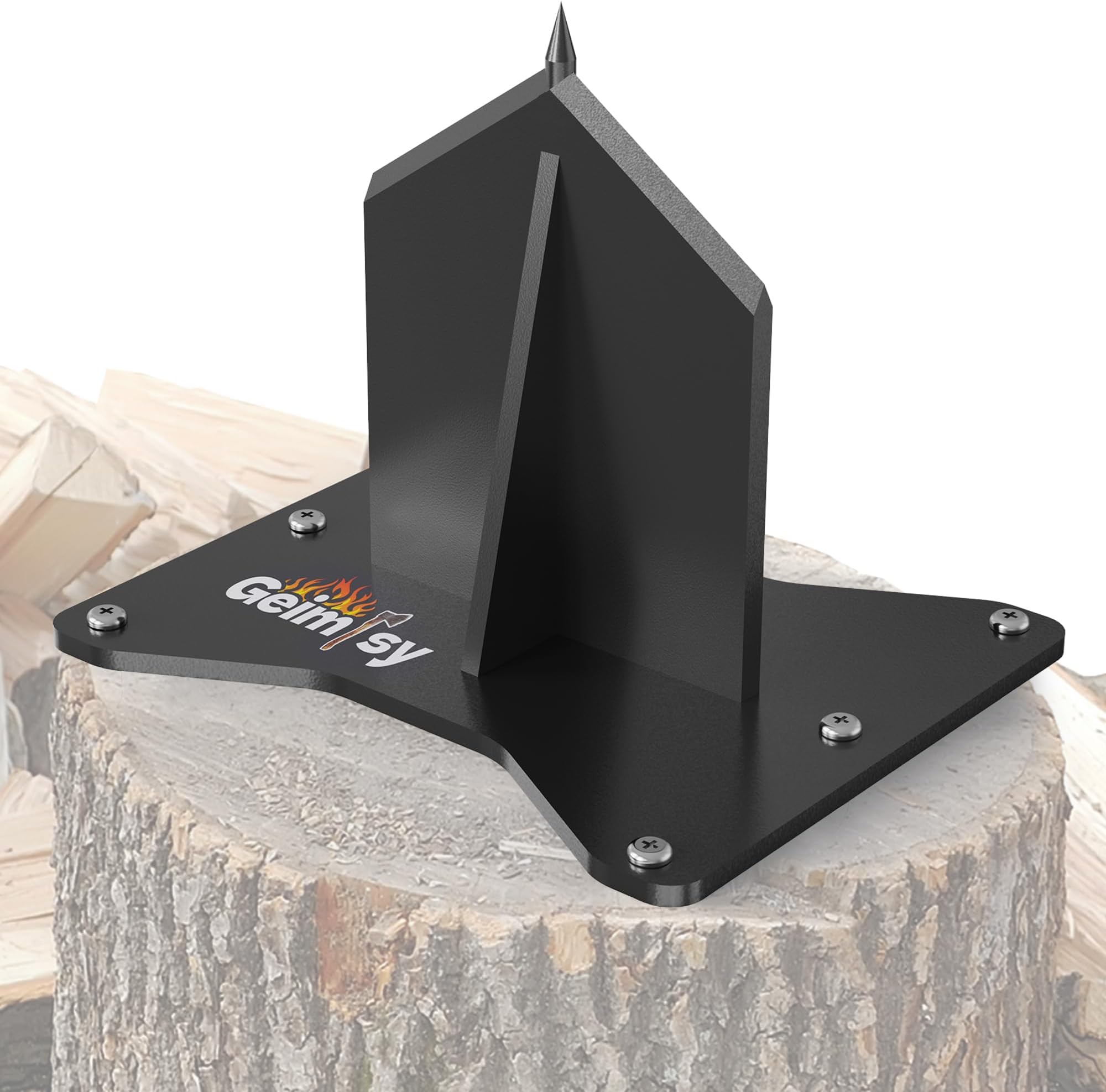 Amazon.com : Geimrsy Upgraded Heavy-Duty Firewood Kindling Splitter for ...