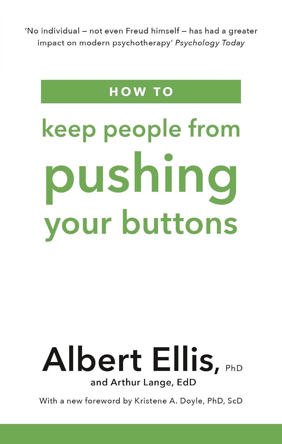 How to Keep People From Pushing Your Buttons eBook : Ellis, Albert ...