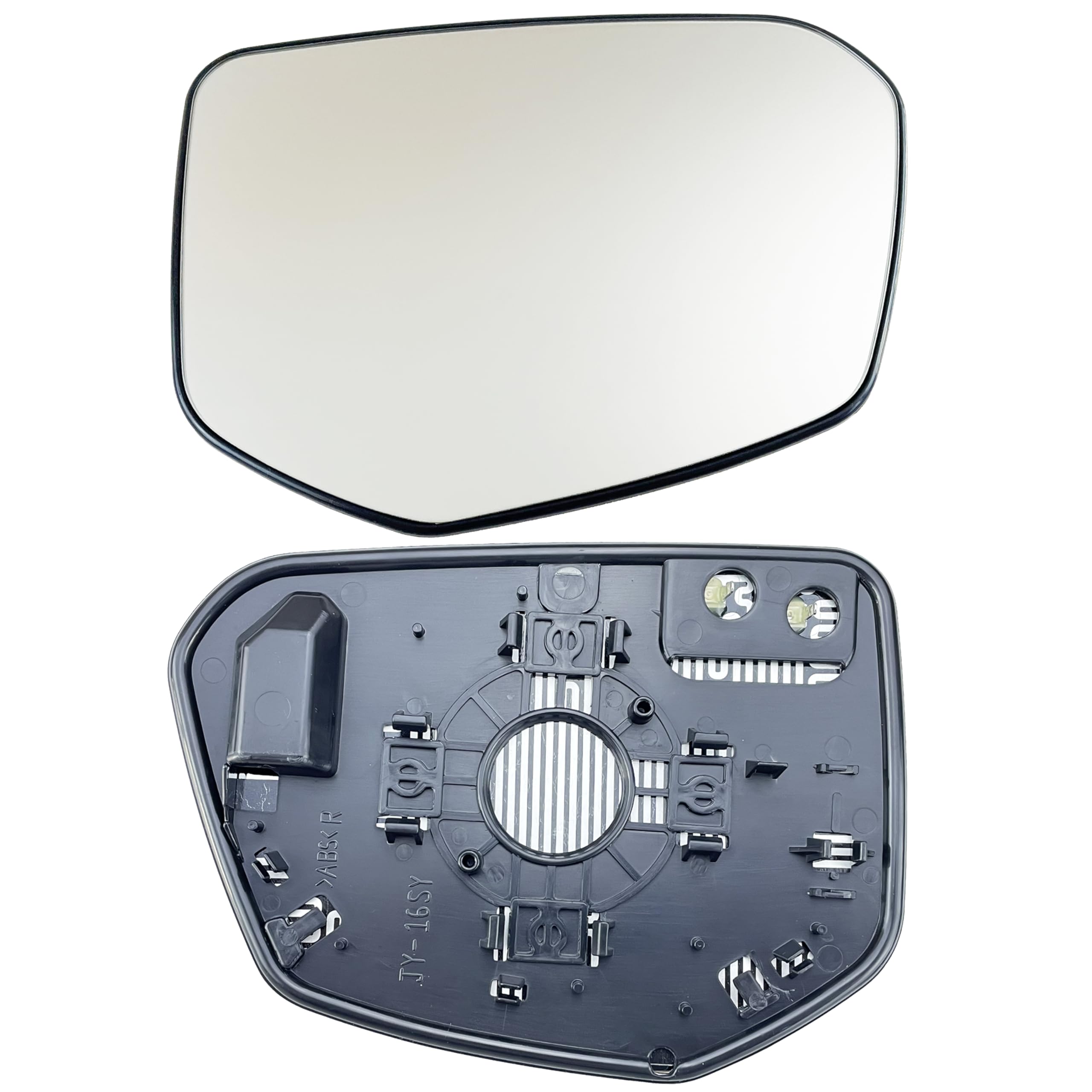 Amazon.com: Civic Passenger Side Mirror Glass Compatible with 2016-2021 ...