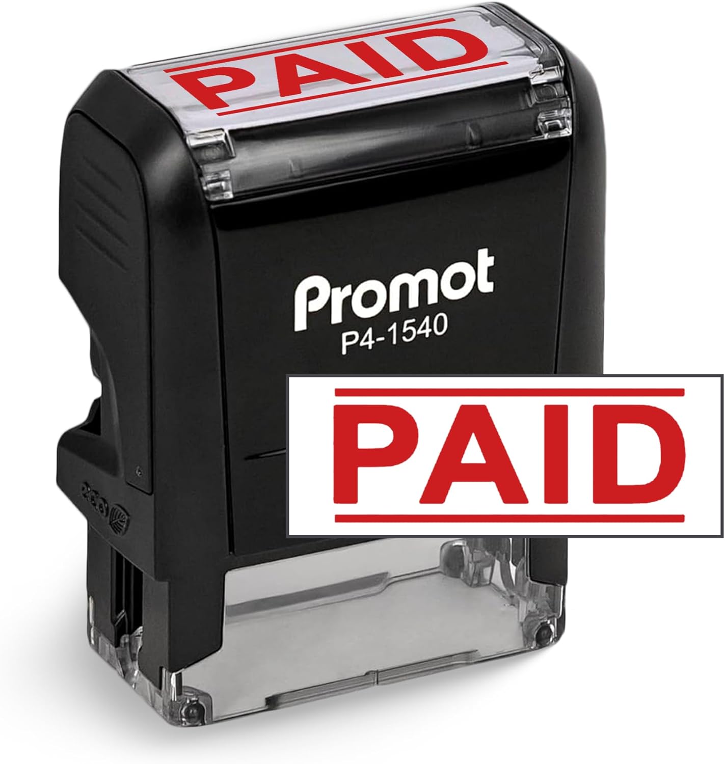 Amazon.com : Promot Paid Stamp Self Inking Stamp - Paid Stamp for ...