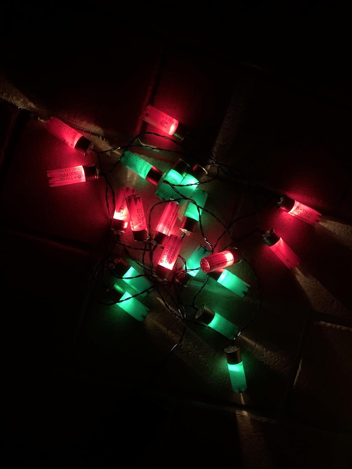 Amazon.com: Christmas Shotgun Shell Lights Party Lights Man Cave Decor ...