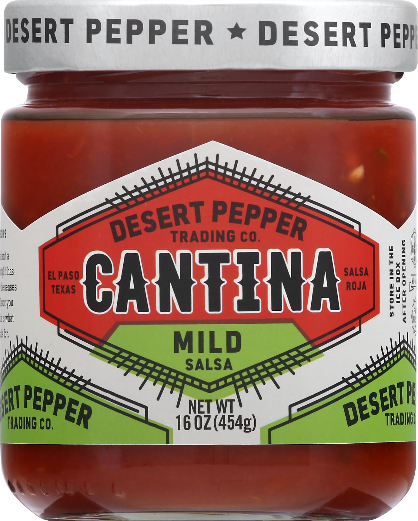 Amazon.com : Desert Pepper Trading Company Cantina Salsa, Mild Red, 16 ...