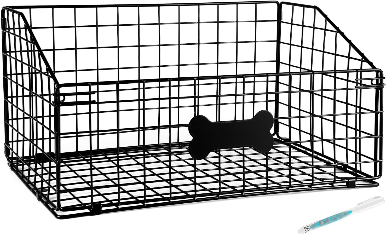 Amazon.com: QILICHZ Dog Toy Basket,Wood Dog Toy Box,Dogs Toys Storage ...