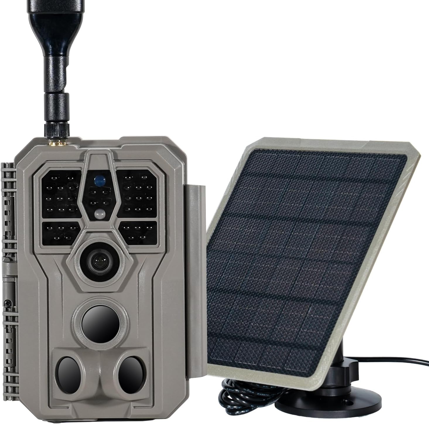 Amazon.com: GardePro X66 Pro Cellular Trail Camera with 10W Solar Panel ...
