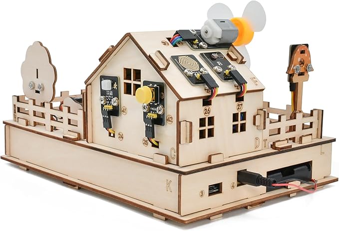 KEYESTUDIO IoT Smart Home Farm Kit for Arduino ESP32,Electronics ...