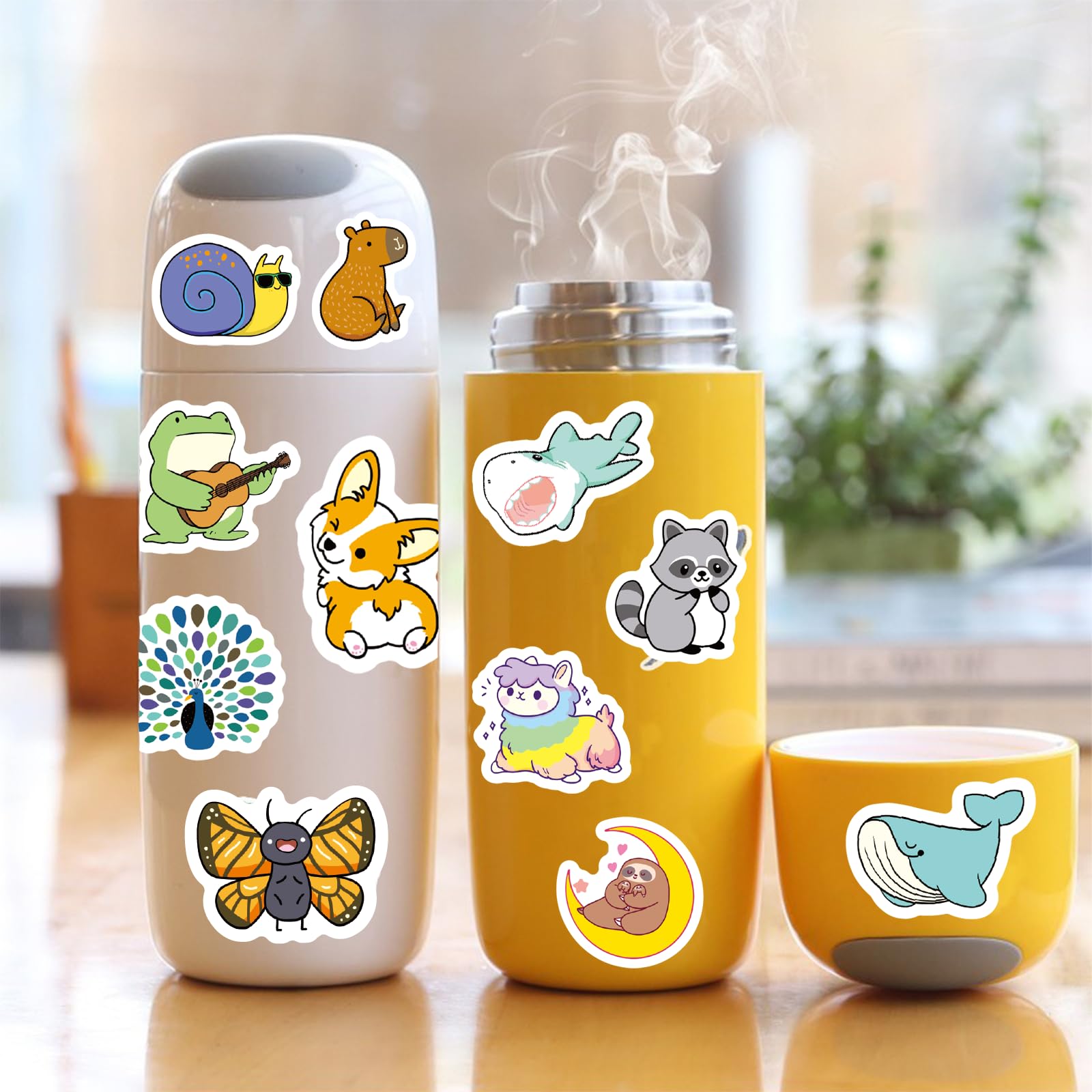 Snapklik.com : SYCARON 200PCS Water Bottle Stickers For Kids, Cute ...